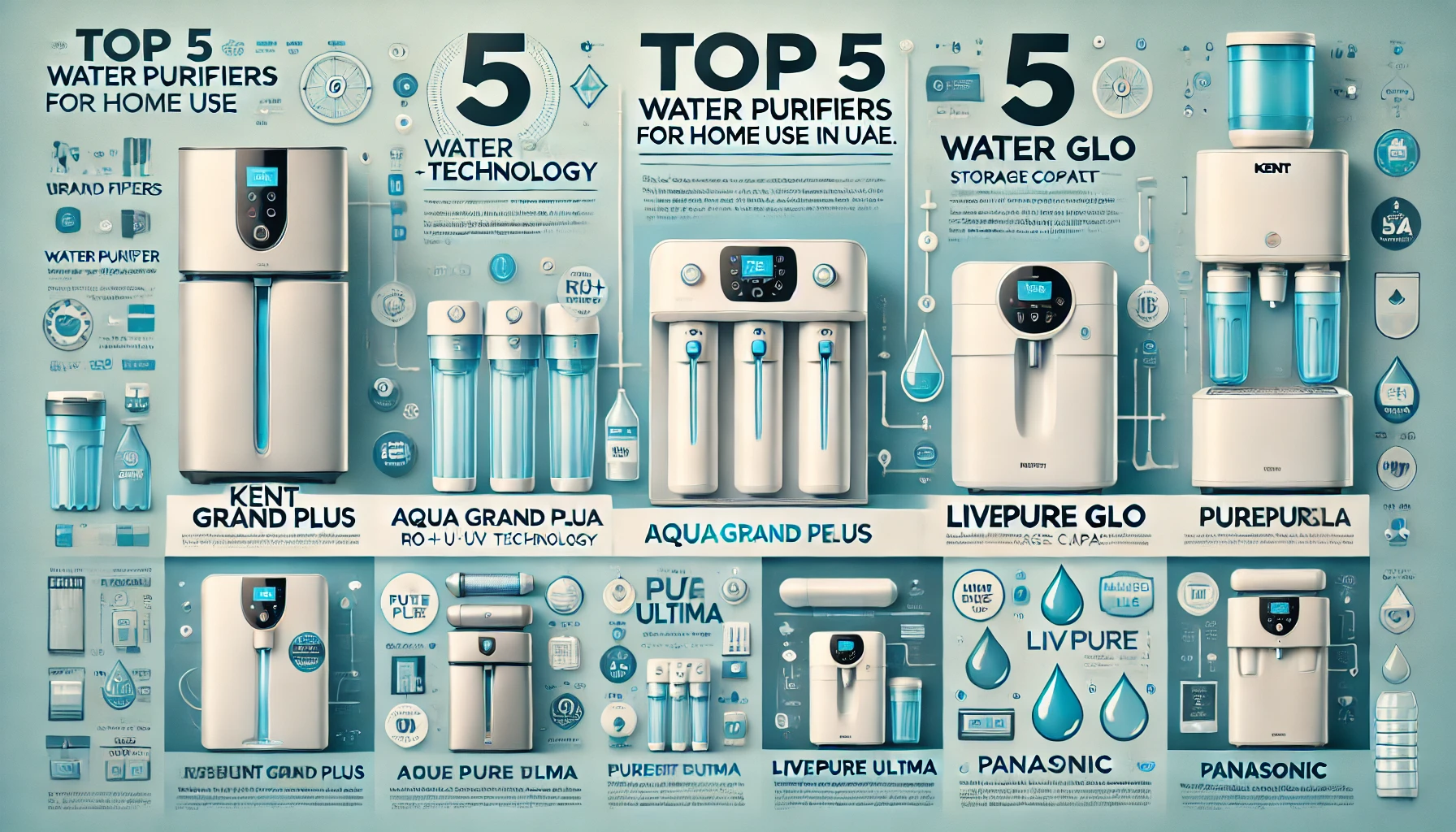 Top 5 Water Purifiers for Home Use in UAE-Emirates Appliance